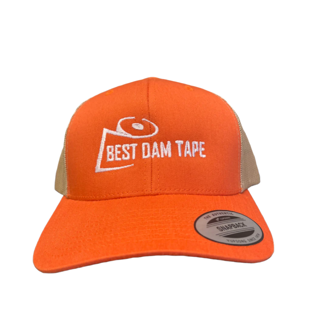 Best Dam Tape Hat - Orange